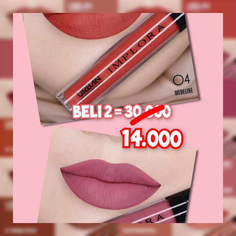 Jual LIPCREAM IMPLORA PROMO DAPET 2 | Shopee Indonesia