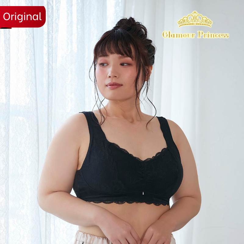 Jual GLAMOUR PRINCESS 90424 Relax Night Non Wire Bra Plus Size 3L~5L ...