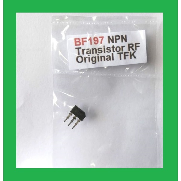 Jual BF197 NPN Transistor RF Original TFK | Shopee Indonesia