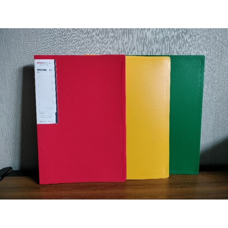 Jual Map Spring File Warna (kertasnya harus di lubangi) (per 1 pcs ...