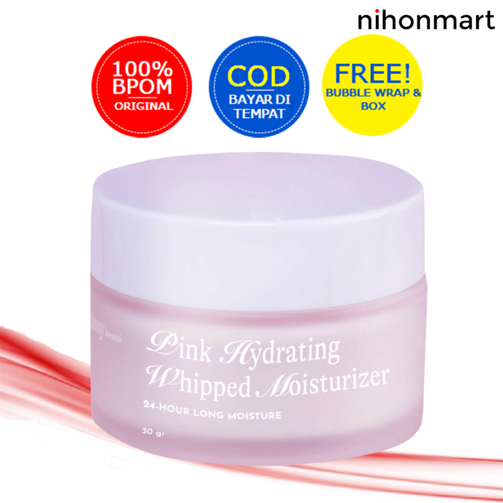 Jual Glxssy Pink Hydrating Whipped Moisturizer 30g | Shopee Indonesia