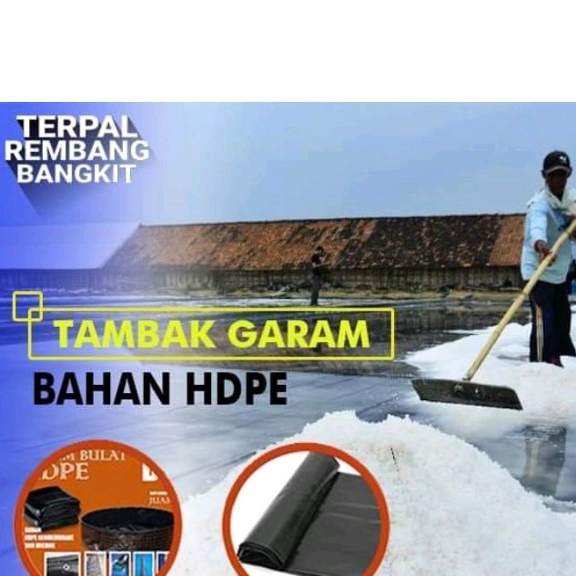 Jual Terpal Lembaran HDPE Geomembran 500 Mikron ukuran 8m x 10m ...