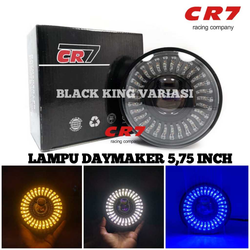 Jual Headlamp Daymaker Bulat 5,75 inch Led Lampu Tembak Daymaker Led ...