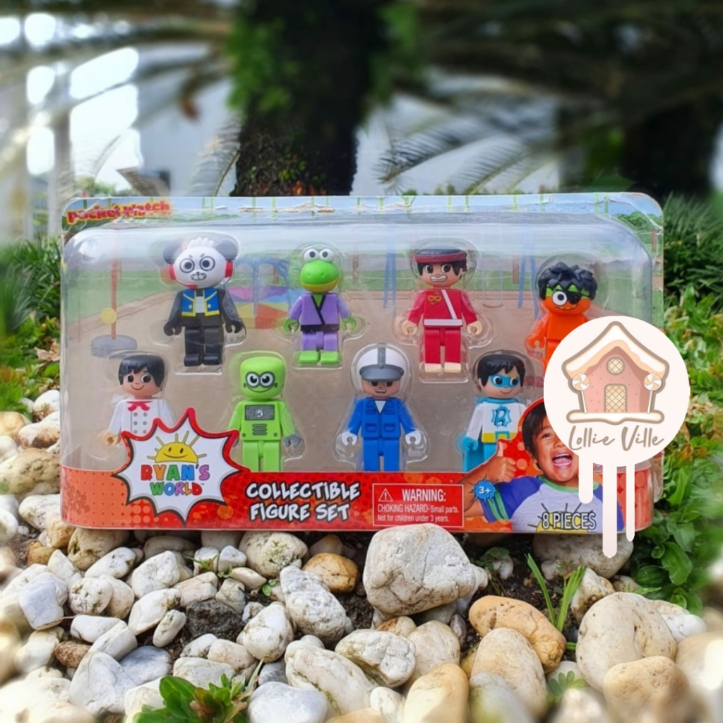 Jual Ryan's World Figure Set 8pc | Shopee Indonesia