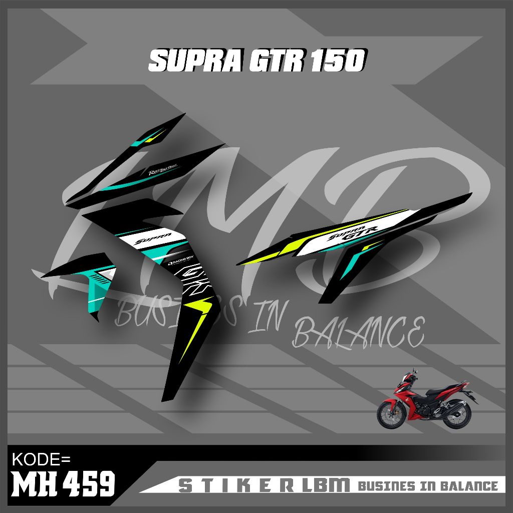 Jual STIKER STRIPING MOTOR GTR 150 KEREN LIS VARIASI GTR 150 STIKER ...