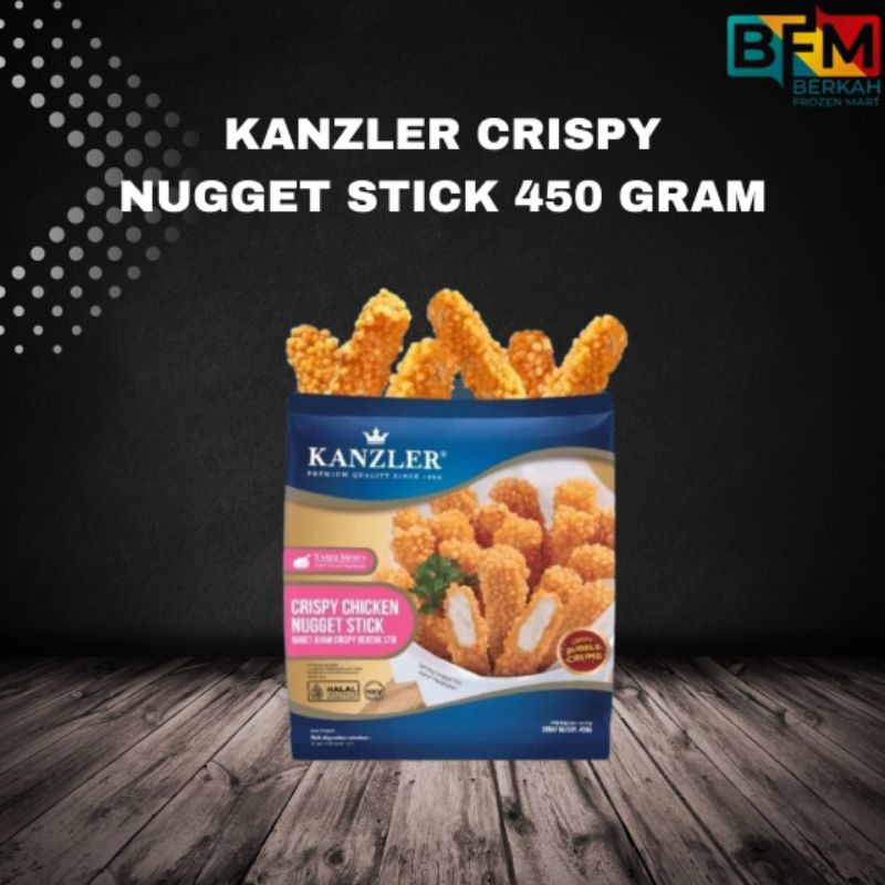 Jual Kanzler Crispy Nugget Stick 450g/kanzler Crispy Nugget 120g ...
