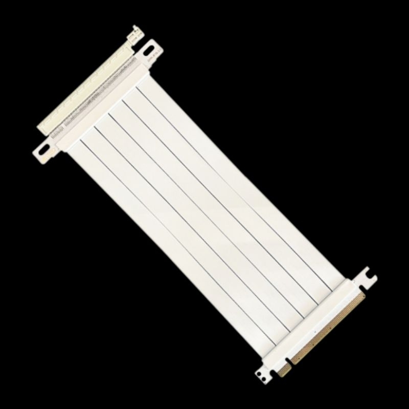 Jual PCIE Riser 4.0 x16 Flexible Card Extension GPU Vertical | Shopee ...