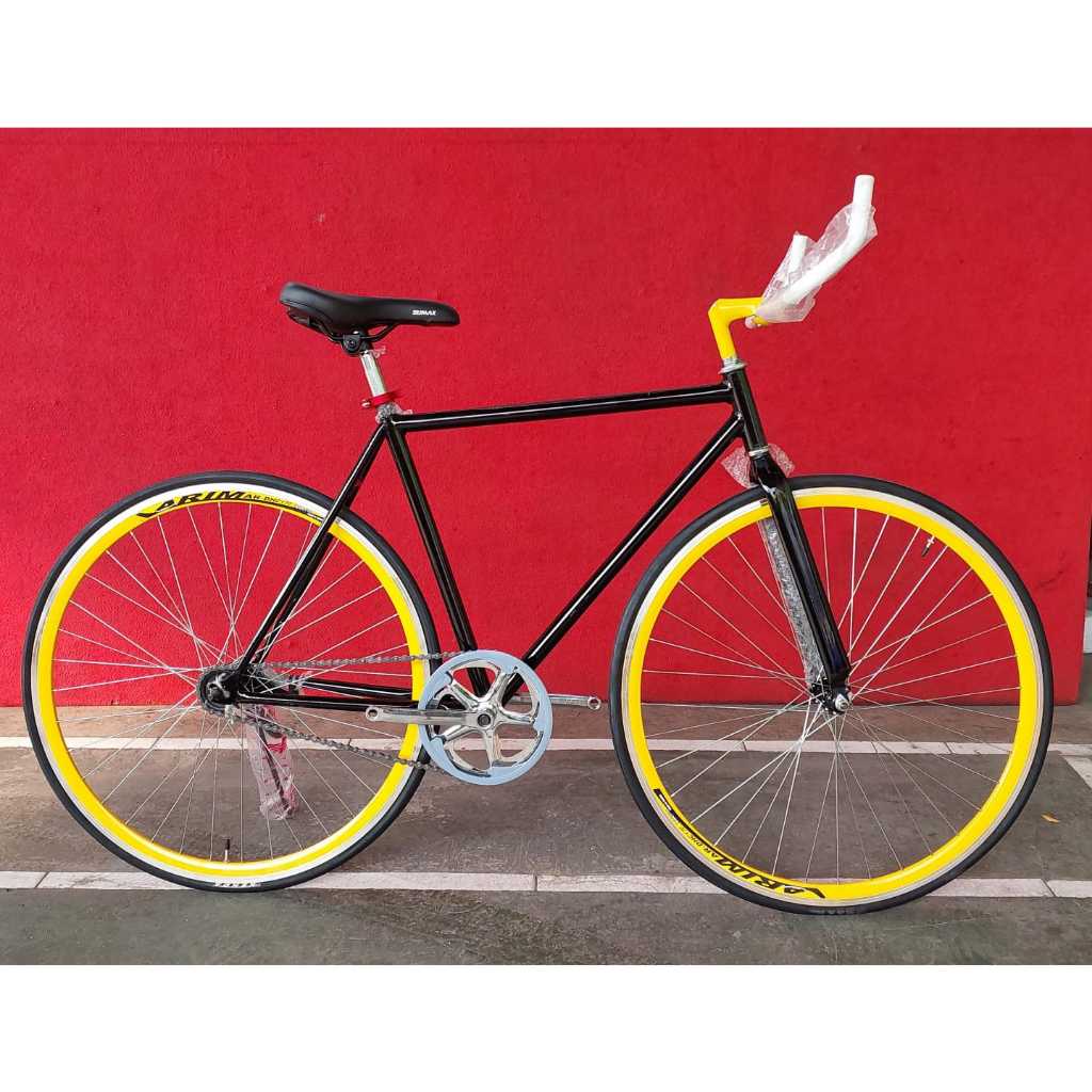 Jual Sepeda Fixie Sport Frame Besi 700C Velg Tinggi Torpedo | Shopee ...