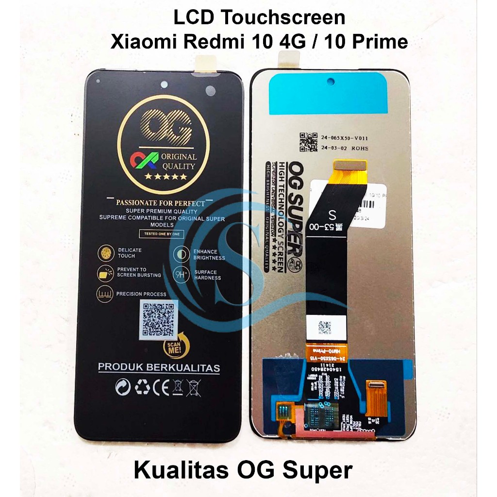 Jual LCD Touchscreen Xiaomi Redmi 10 4G / 10 Prime | Shopee Indonesia
