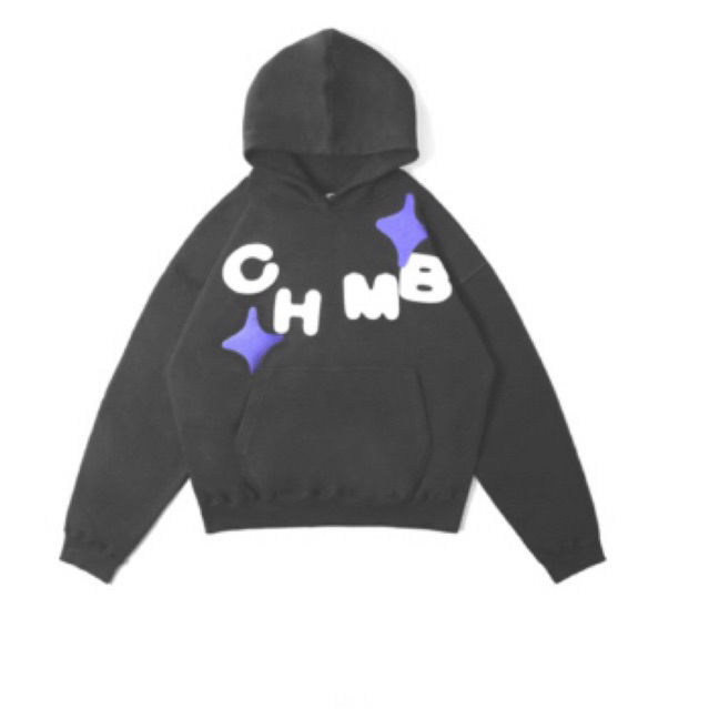 Jual HOODIE BOXY CHMB SHOOTING LOVE DARK GREY/ NAVY / BASIC WHITE ...