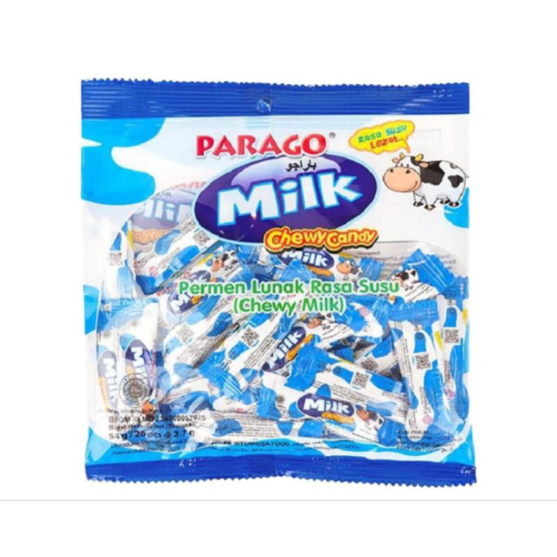 Jual PARAGO milk Chewy Candy permen Lunak susu 108 g | Shopee Indonesia