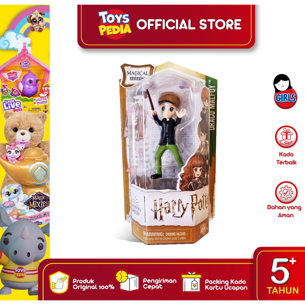Jual Mainan Mini Figur Wizarding World Magical Minis Small Doll ...