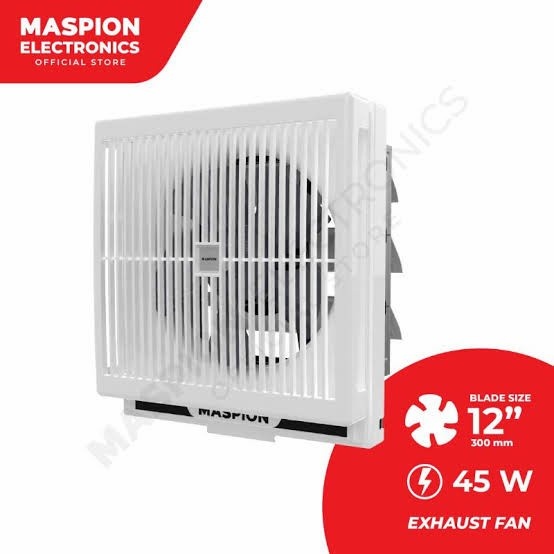 Jual MASPION EXHAUST FAN KIPAS DINDING MASPION MV 300 NEX / MV 300 NEX ...