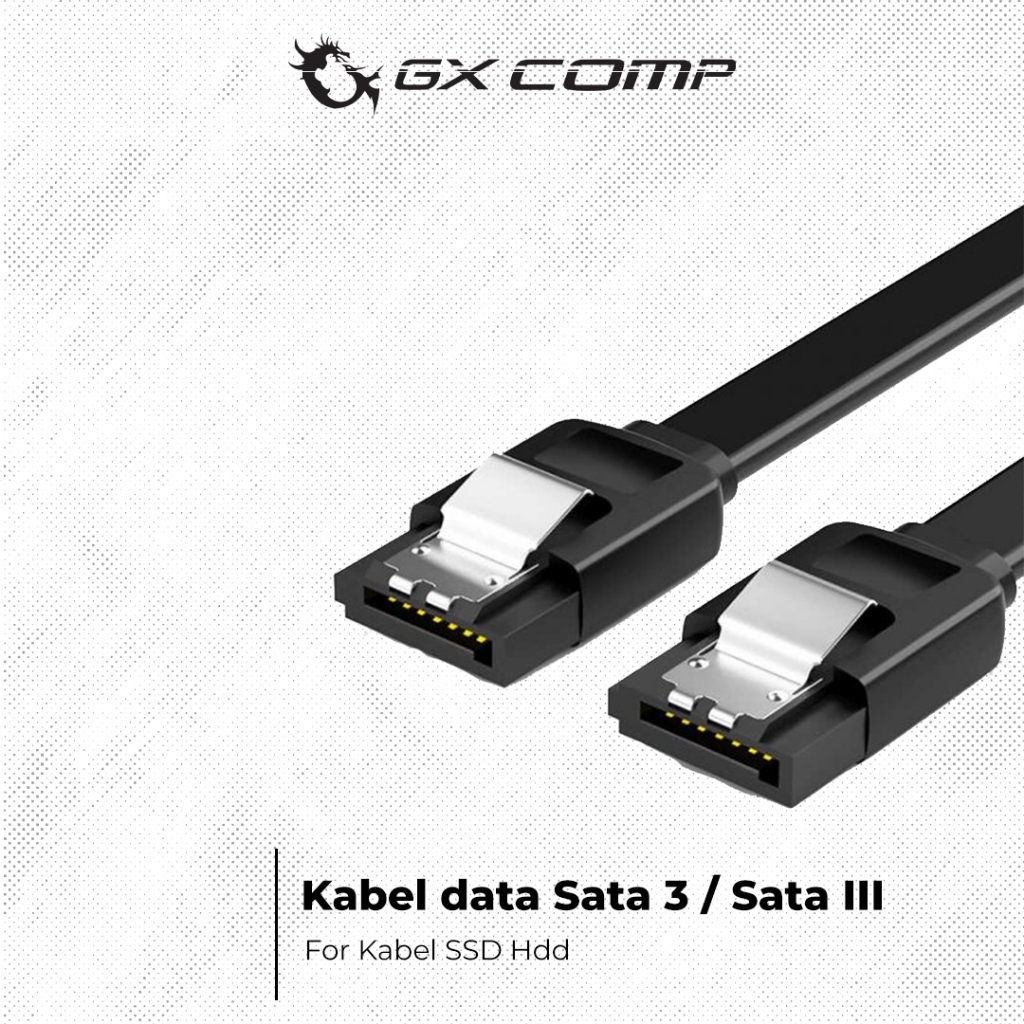Jual Kabel data Sata 3 / Sata III 6Gb (for Kabel SSD / Hdd) | Shopee ...