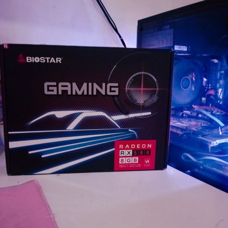 Jual VGA CARD BIOSTAR GAMING RX 580 8GB LIKE NEW | Shopee Indonesia