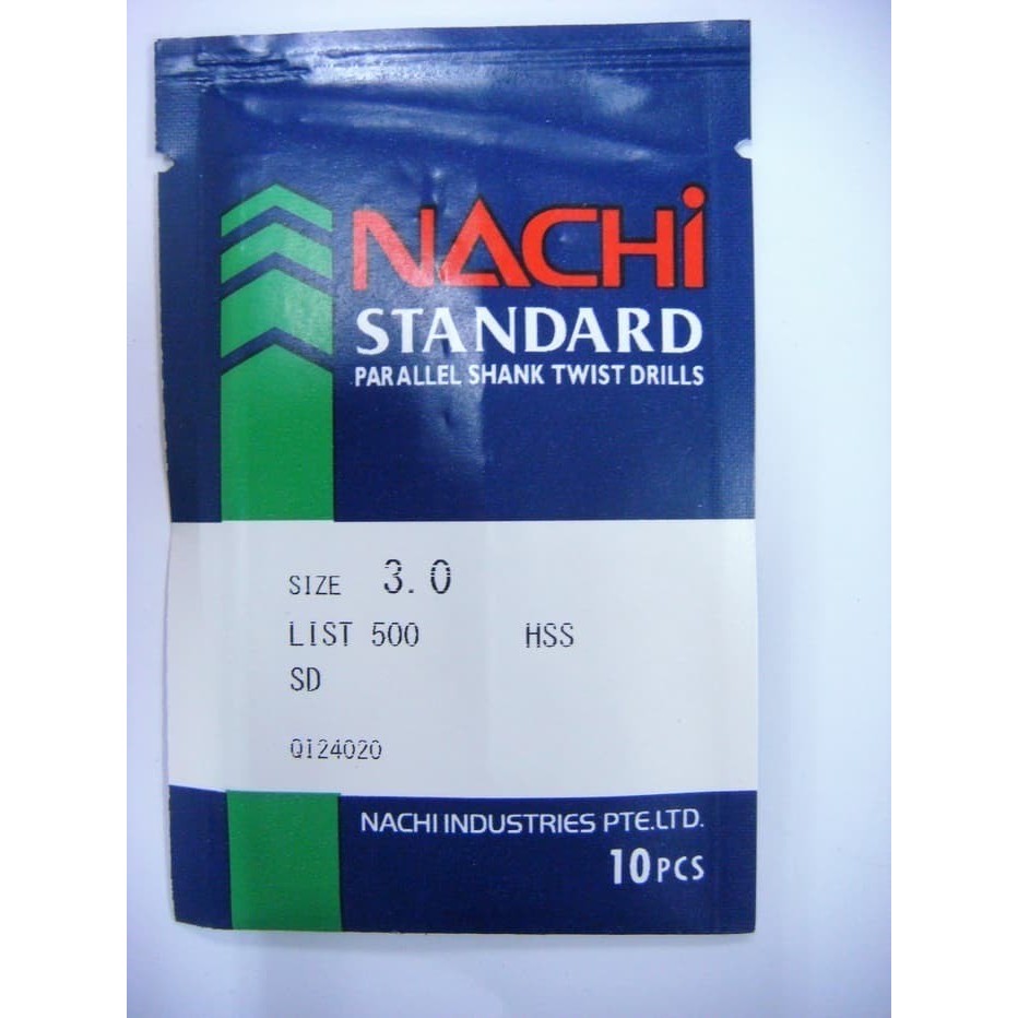 Jual Matabor Besi Nachi 3.0mm/ Mata Bor Besi Nachi 3.0 mm | Shopee ...