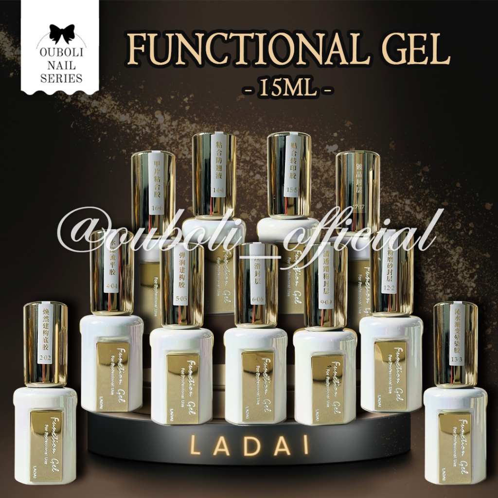 Jual LADAI FUNCTIONAL GEL PRIMER/BASE/OVERLAY/TOP | Shopee Indonesia