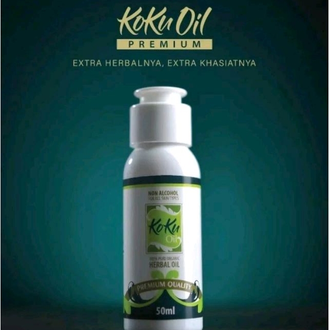 Jual KOKU OIL 50ML MINYAK KOKU HERBAL PREMIUM AROMATIK | Shopee Indonesia