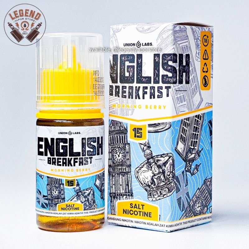 Jual SALT NIC - LIQUID ENGLISH BREAKFAST Morning Berry 30ML AUTHENTIC ...