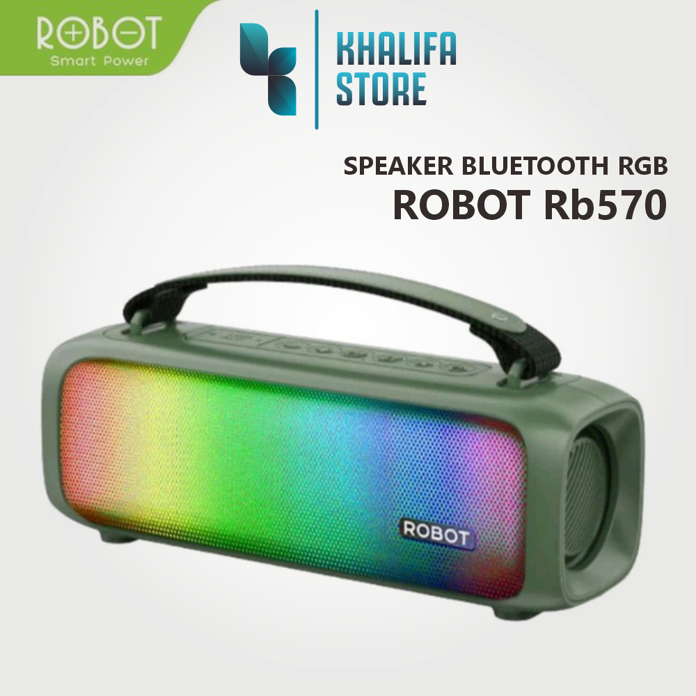 Jual Speaker Robot RB570 Bass Boost RGB Lights IPX5 Bluetooth 5.3 ...
