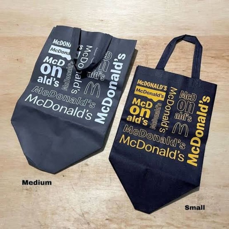 Jual Tas tote bag Mcd Mcdonalds | Shopee Indonesia