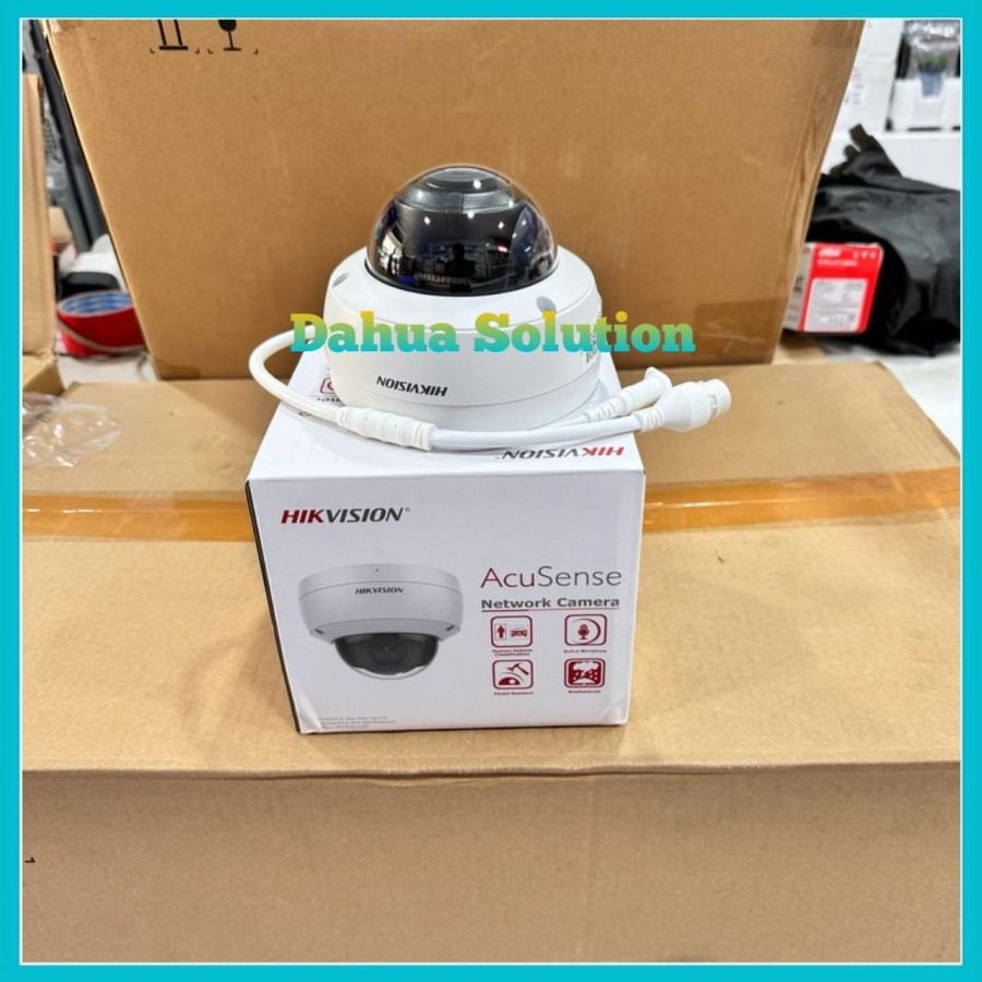 Jual DS-2CD2163G2-I Hikvision 6MP AcuSense Fixed Dome Network Camera | Shopee Indonesia