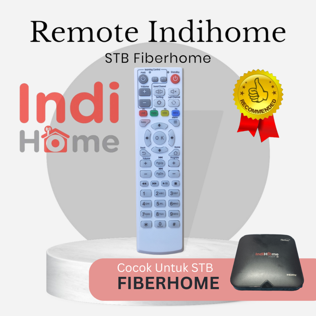 Jual Remot / Remote Receiver STB Usee TV Indi Fiberhome HG680P dan ...