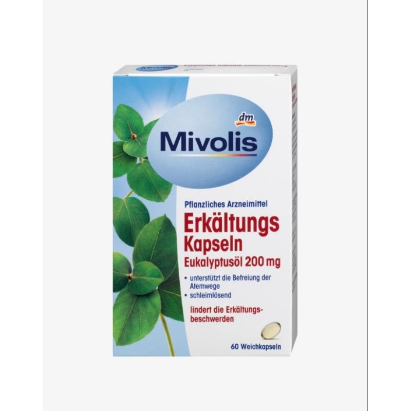 Jual Mivolis Erkältungskapseln (Cold Capsule with Eucalytus Oil ...