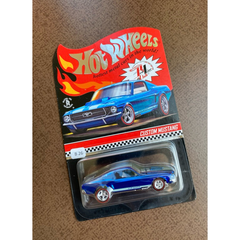 Jual Hotwheels RLC (Red Line Club) - Custom Mustang | Shopee Indonesia