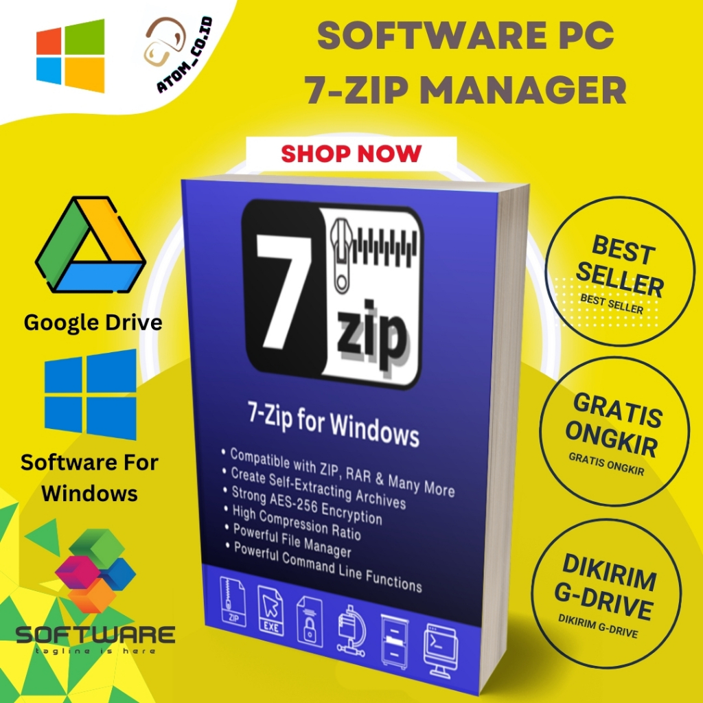 Jual 7 Zip Manager Full Version (Permanen) | Shopee Indonesia