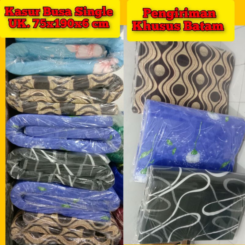 Jual KASUR BUSA SINGLE UK.75x190x6cm/KASUR SINGLE DEWASA/ANAK BISA ...