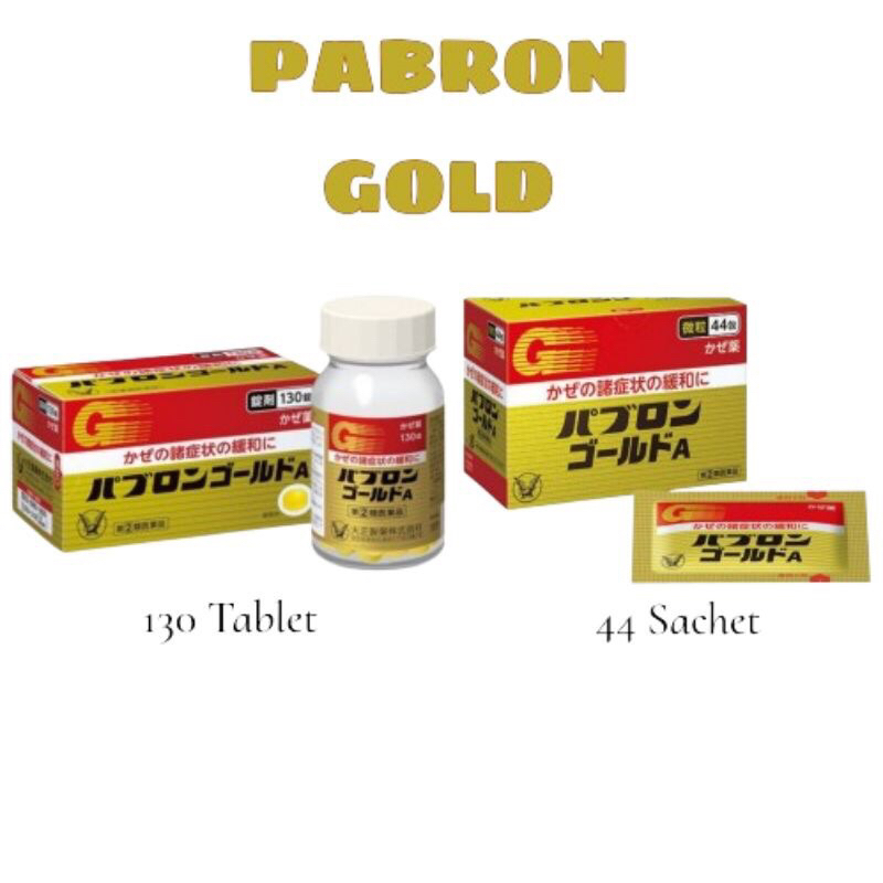 Jual Pabron Gold Sachet 44 Tablet 210 Demam Batuk Flu Pilek Sakit ...