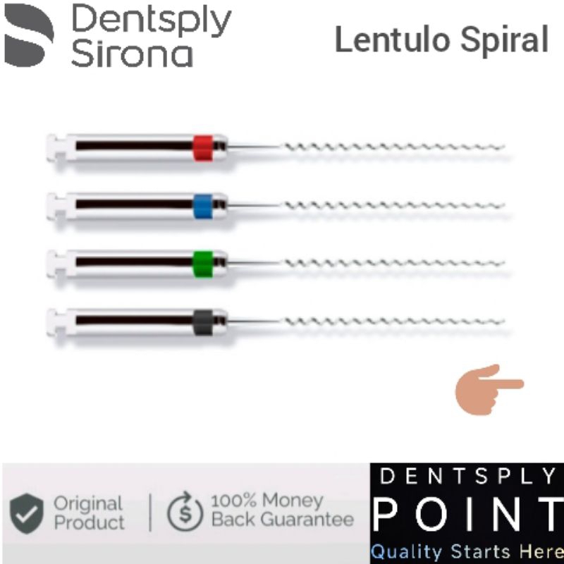 Jual ORIGINAL Dentsply Lentulo Spiral Paste Carrier - Lentulo 21 / 25 mm Obturasi | Shopee Indonesia