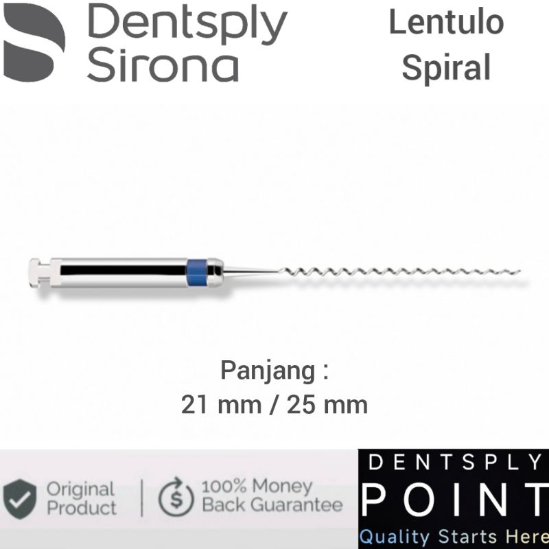 Jual ORIGINAL Dentsply Lentulo Spiral Paste Carrier - Lentulo 21 / 25 ...