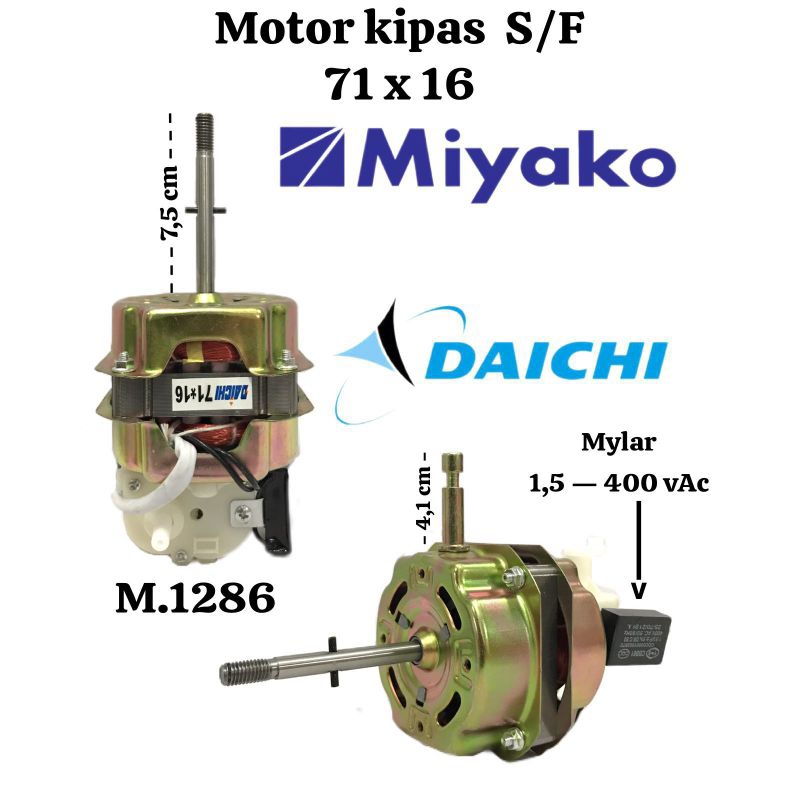 Jual Dynamo Fan Dinamo Kipas Angin Miyako Stand Fan | Shopee Indonesia