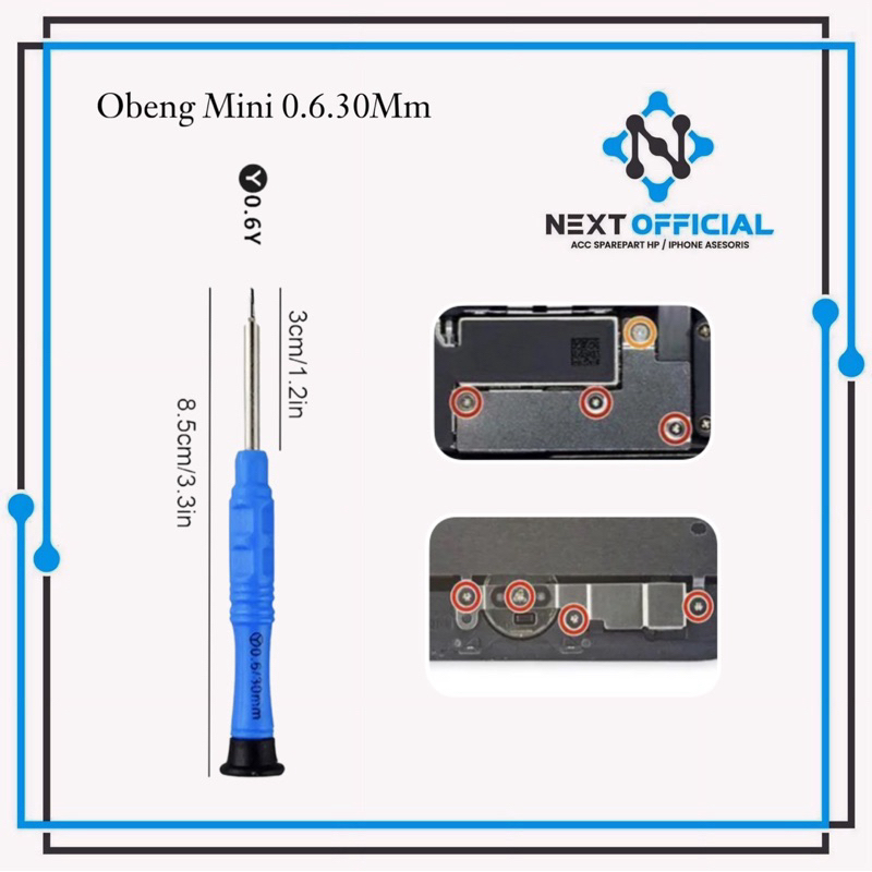 Jual Obeng Mini Y 06.30mm | Shopee Indonesia