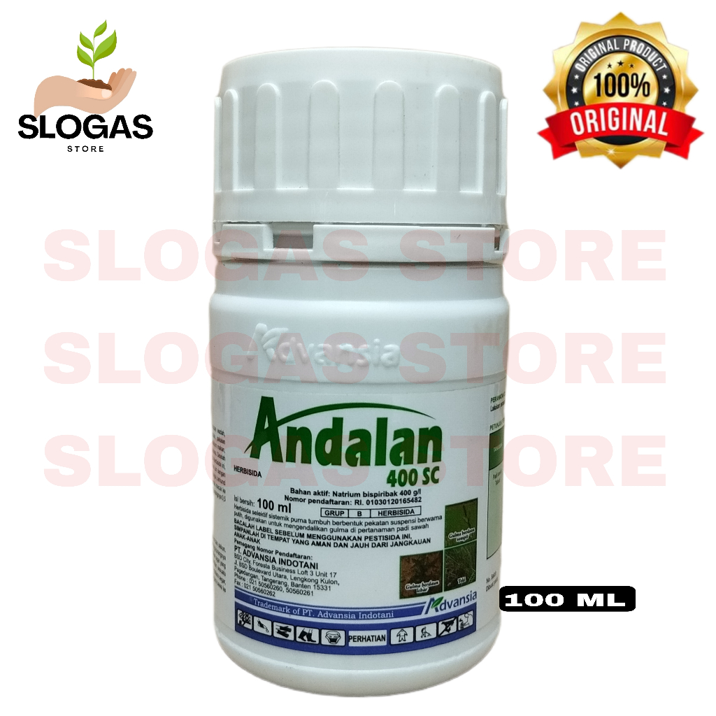 Jual Andalan 400 SC @100 ML - Herbisida | Shopee Indonesia