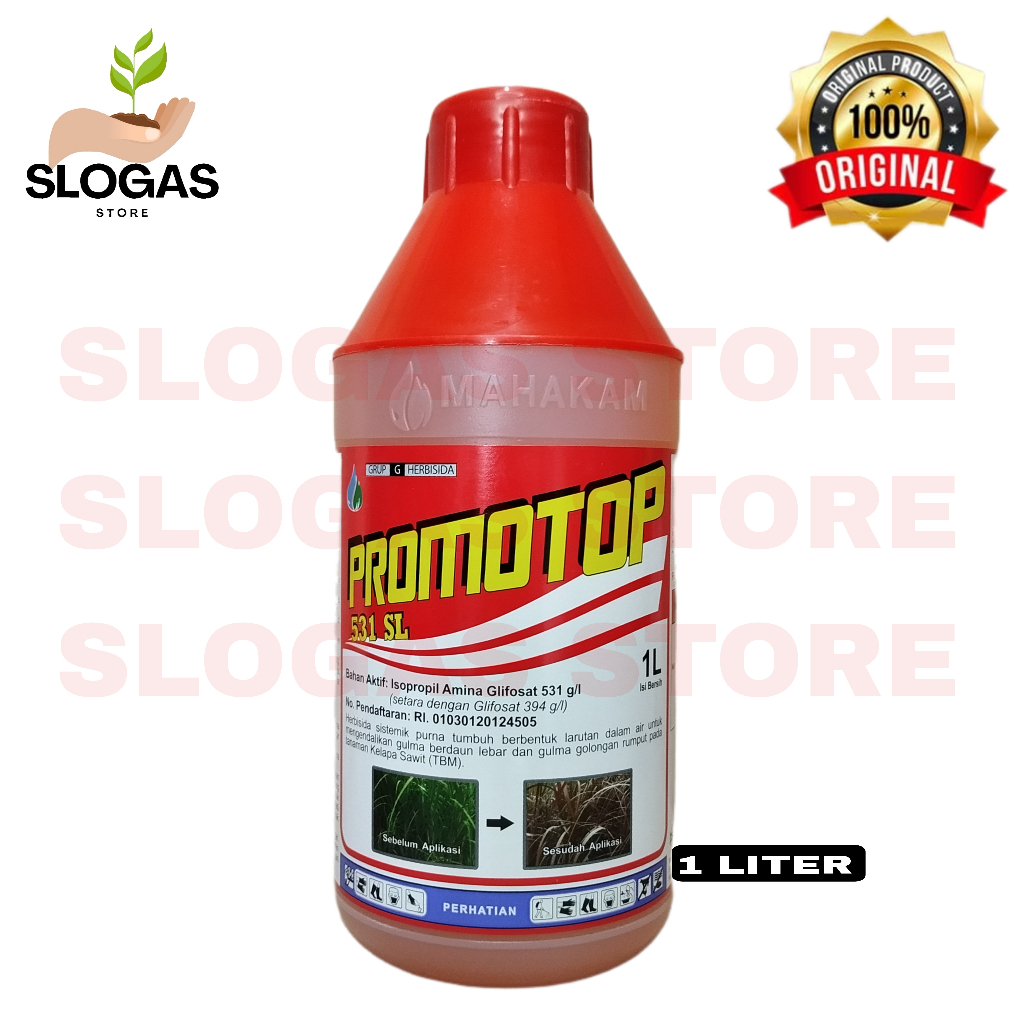 Jual Promotop 531 SL 1 L Herbisida Pestisida Pembasi Gulma Kelapa Sawit ...