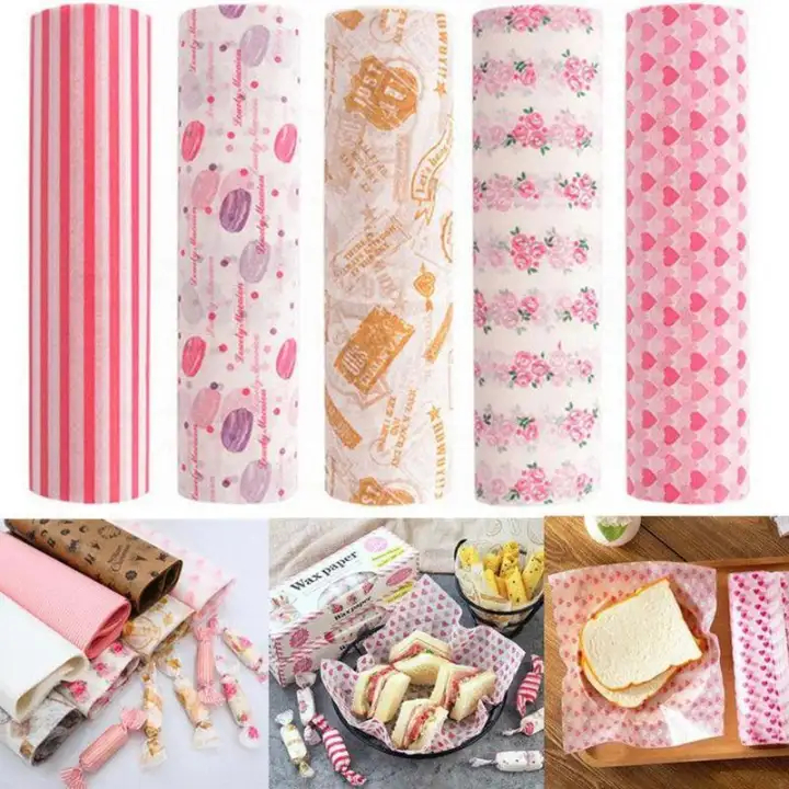 Jual {COD} 10PCS kertas roti baking paper / Kertas Anti Minyak / baking ...