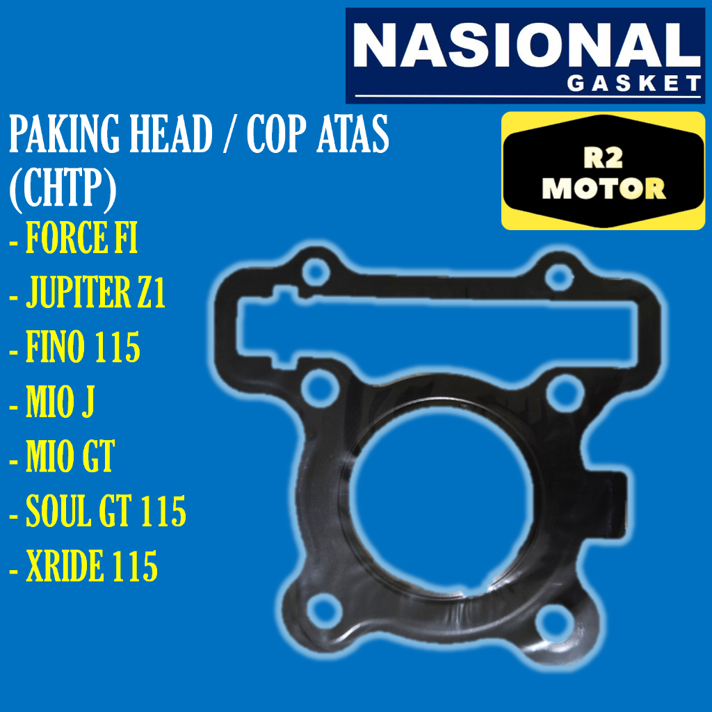 Jual NGI GASKET PAKING HEAD COP KOP ATAS FORCE JUPITER Z1 FINO MIO J ...