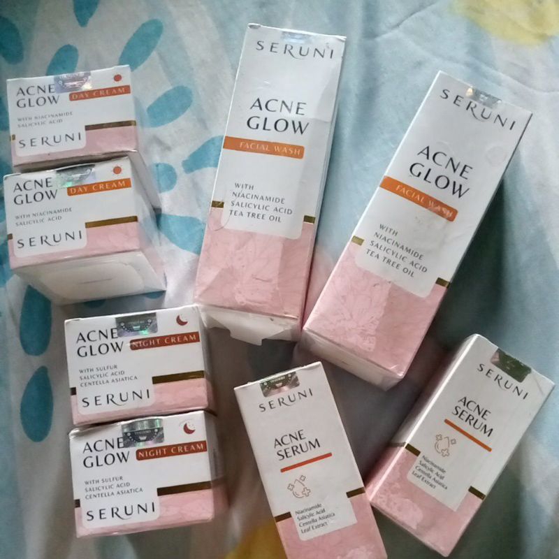 Jual skincare seruni preloved. skincare bidan seruni BPOM set lengkap ...