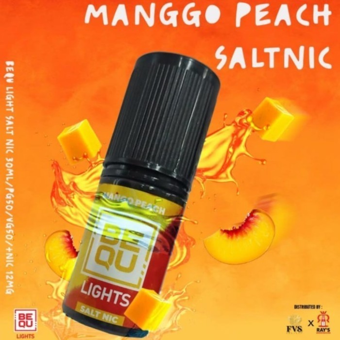 Jual SALT BEQU LIGHST V2 MANGO PEACH BY PODA 12MG 30ML | Shopee Indonesia