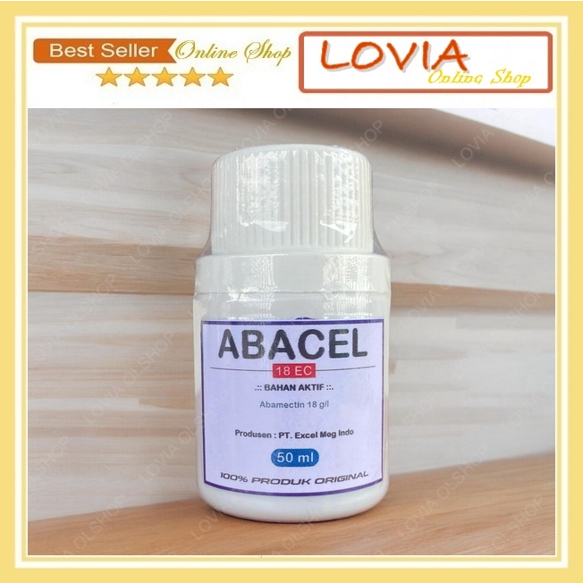 Jual Repack 50 ml Insektisida ABACEL 18 EC Bahan Aktif Abamectin ...
