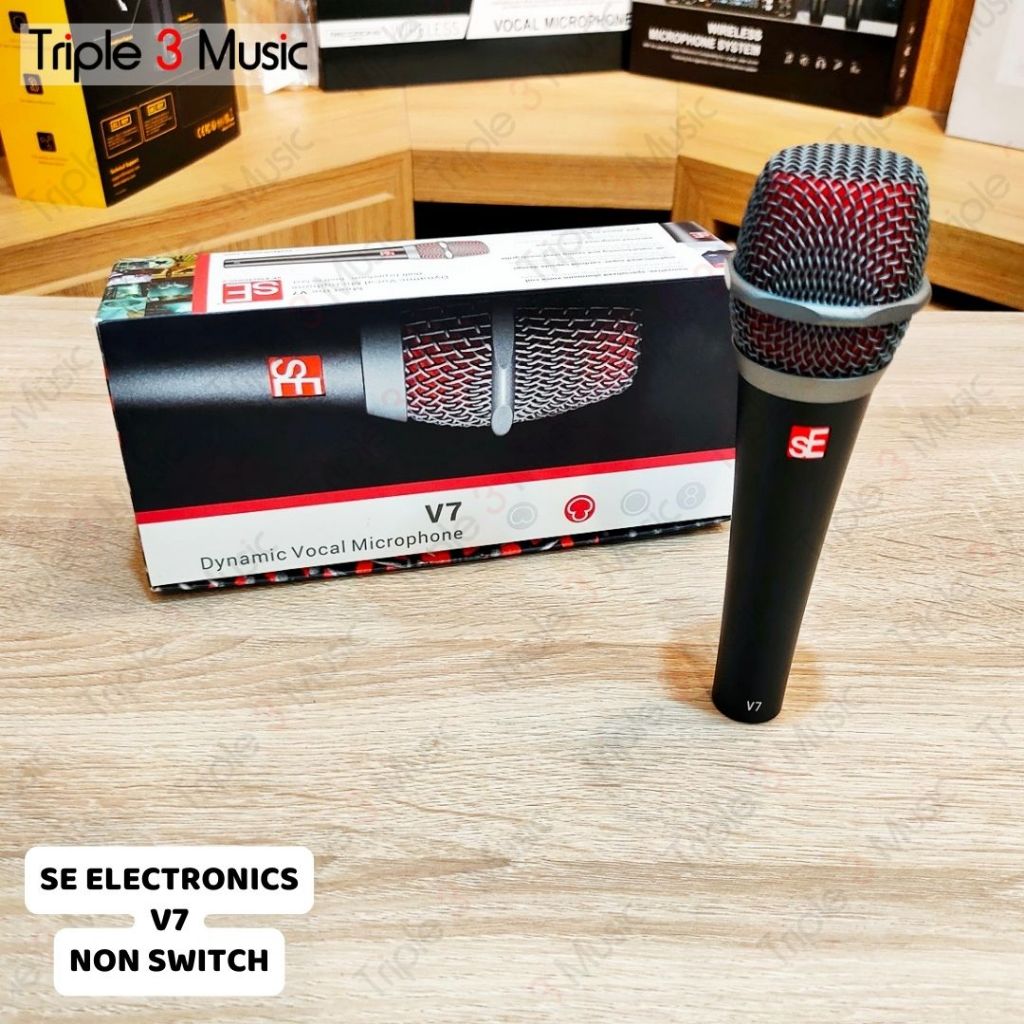 Jual SE Electronics V7 microphone mic dynamic kabel original | Shopee ...