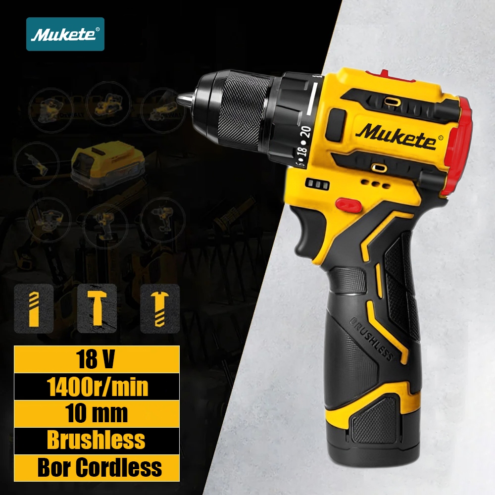Jual Mukete 18V bor brushless bor baterai bor batrai bor impact baterai ...