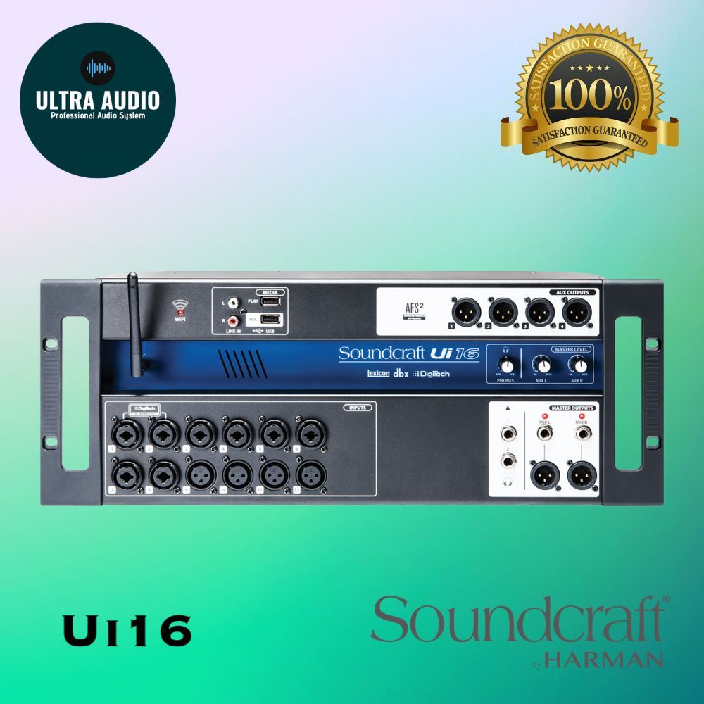 Jual Soundcraft UI-16 / UI16 / UI 16 Mixer Digital 16 Channels ORIGINAL ...