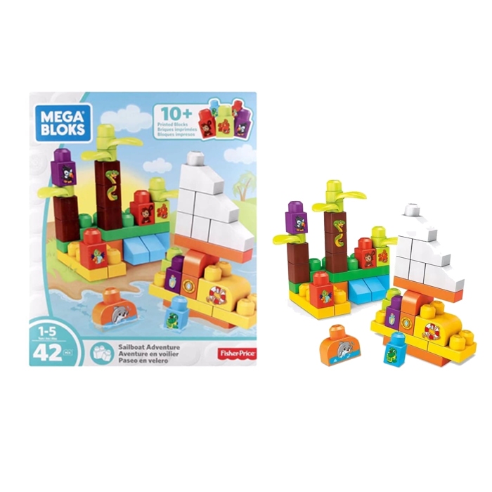 Jual Fisher Price Mega Bloks Building Basic Sailboat Adventure MEGA ... Jual Fisher Price Mega Bloks Building Basic Sailboat Adventure MEGA ...