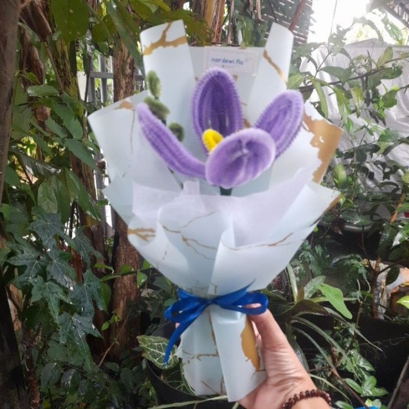 Jual Buket Sempro || Buket Sidang || Buket Bunga Single || Buket Wisuda ...