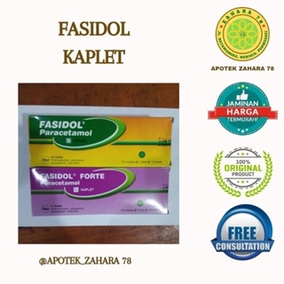 Jual FASIDOL 500 MG 10 KAPLET / FASIDOL FORTE 650 MG 10 KAPLET | Shopee ...