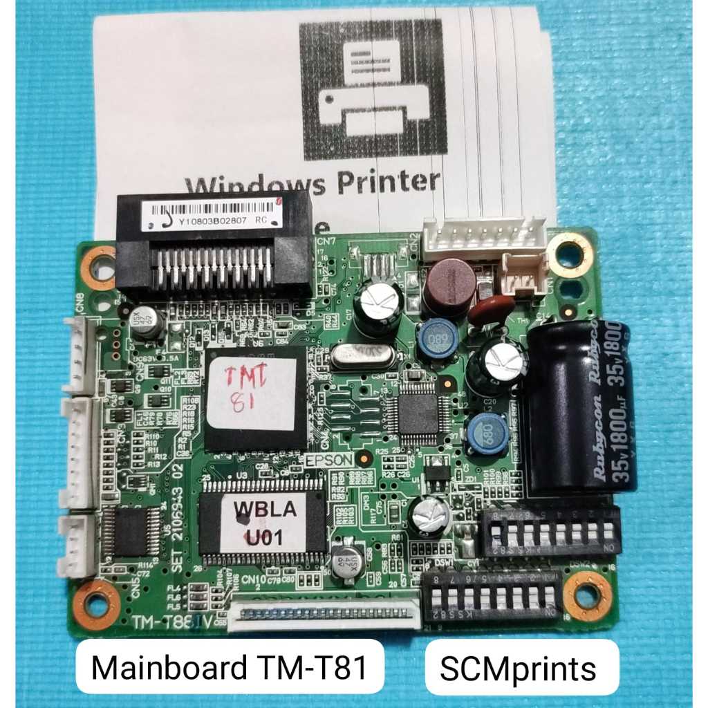 Jual Mainboard Printer Thermal Epson TM-T81 Motherboard Epson TMT-81 ...